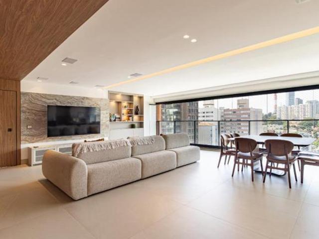 Elegante apartamento para venda em Sumaré com 3 quartos, sendo 3 suítes, 157m²