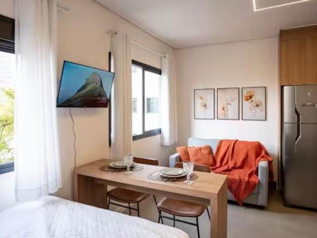 Funcional studio para venda em Vila Pompeia com 1 quarto, 24m² federicoferrante#PYKAK
