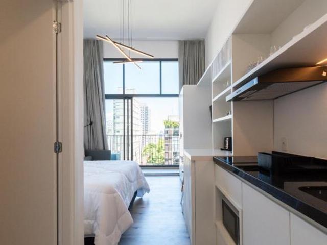 Elegante studio para venda em Pinheiros com 1 quarto, 27m²