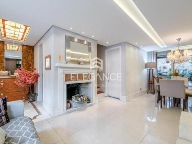 Elegance imóveis vende casa de condomínio com 202m, planta de 3 dormitórios transformados em 2 suít