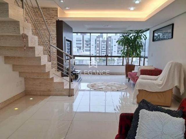 Elegance Imóveis vende cobertura com vista maravilhosa, 3 dormitórios, 2 suítes, 4 banheiros, 3 vaga