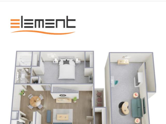 Element Apartments 1 Bedroom Apartment for Rent at 1516 Arbor Town Cir, Arlington, TX 76011