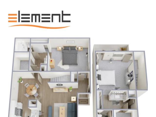 Element Apartments 1 Bedroom Apartment for Rent at 1516 Arbor Town Cir, Arlington, TX 76011