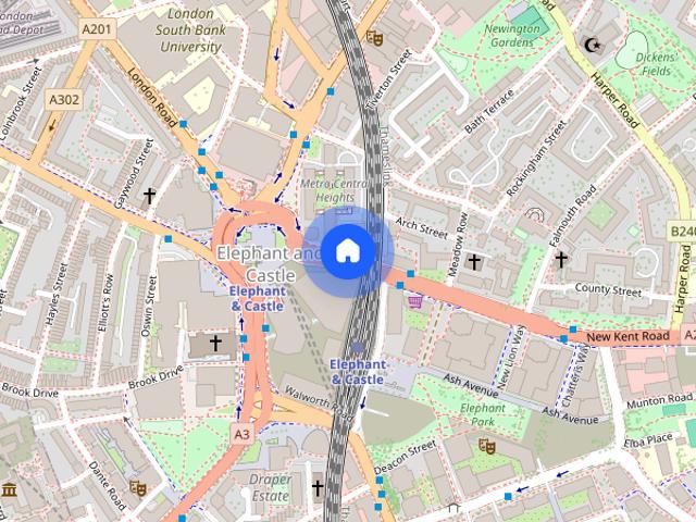 Elephant and Castle, London, SE1