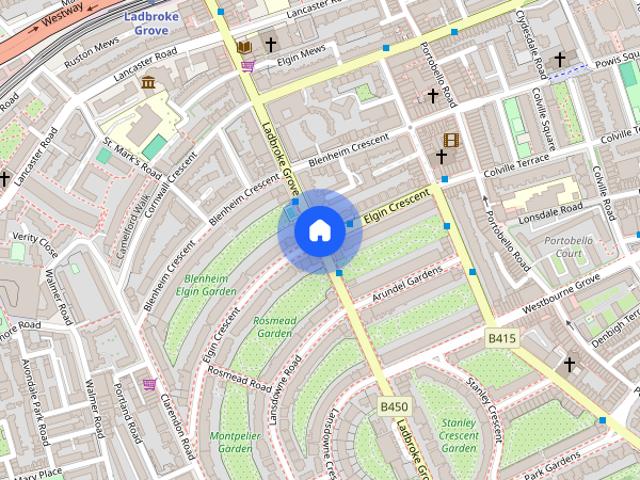 Elgin Crescent, Notting Hill, London, W11