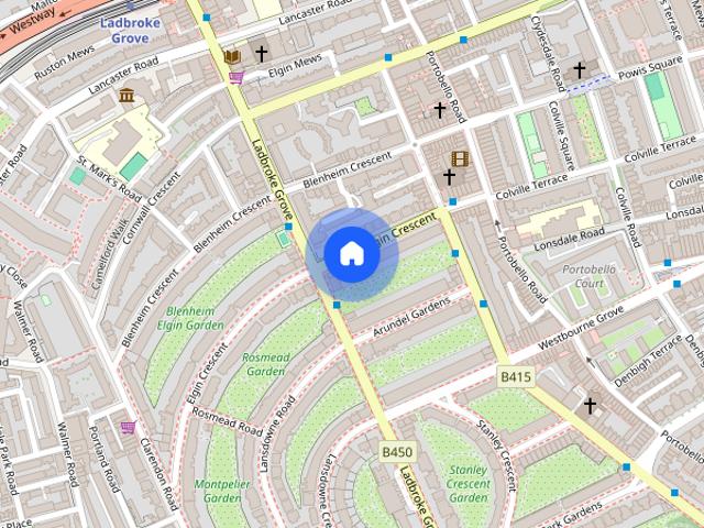 Elgin Crescent, Notting Hill, London, W11