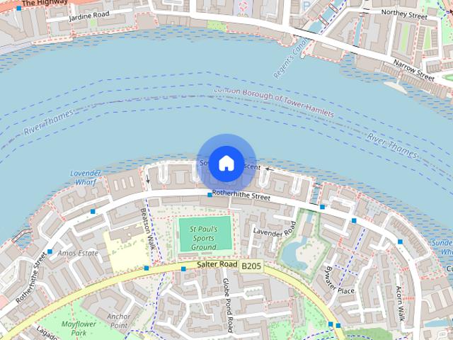 Elizabeth Square, Rotherhithe Street, Rotherhithe, SE16