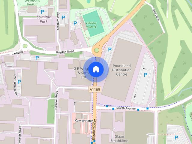 Elizabeth Way, Harlow, Essex, CM19