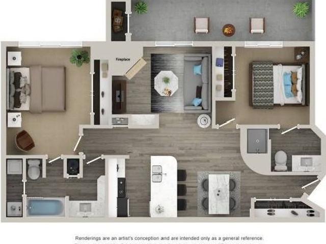 Elliot Windsprint 2 Bedroom Apartment for Rent at 2305 Windsprint Way, Arlington, TX 76014