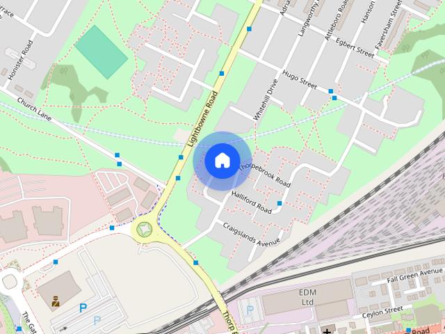 Ellisland Walk, Manchester, M40