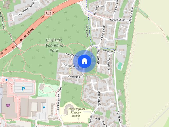 Elvetham Rise, Chineham, Basingstoke, RG24