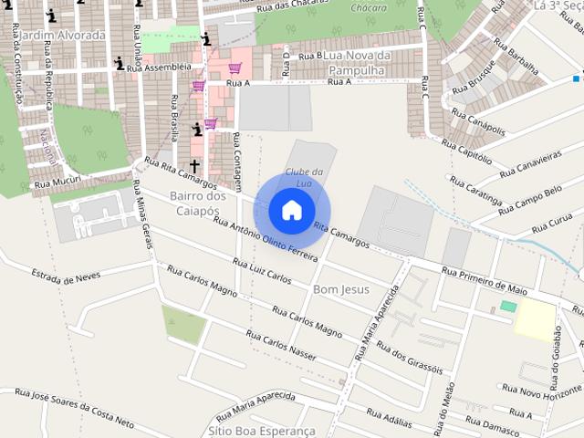 Em Contagem, no bairro Bom Jesus, tem um espaço perfeito pra chamar