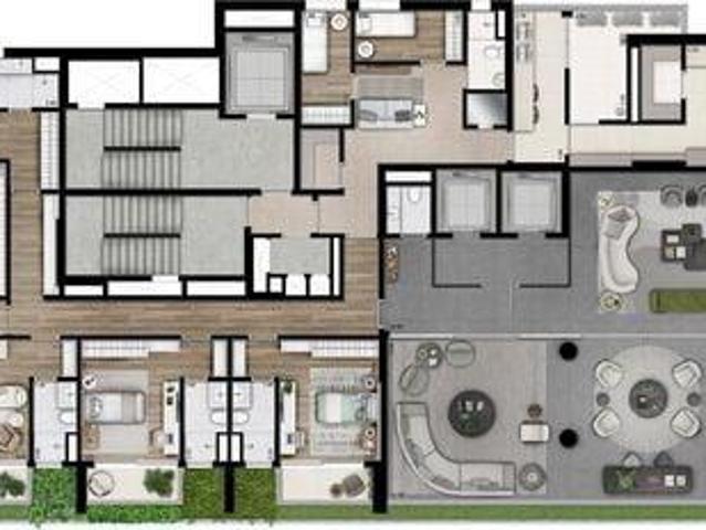 Em Construção Exclusivo Bueno Brandão Apto com 500m² a.u