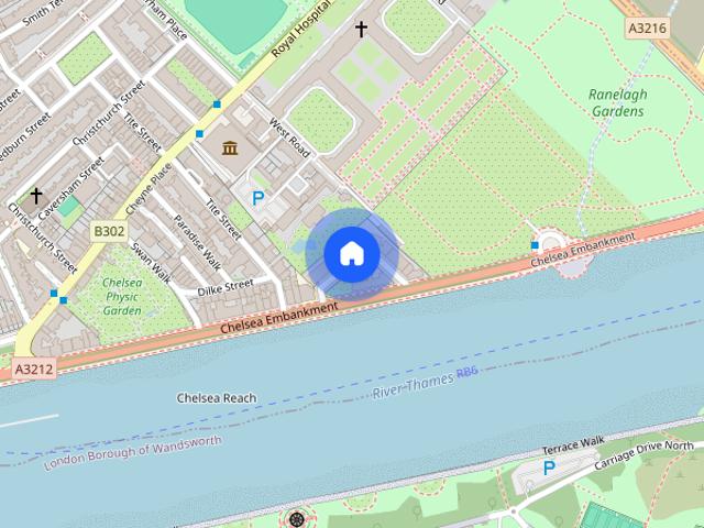 Embankment Gardens, Chelsea, London