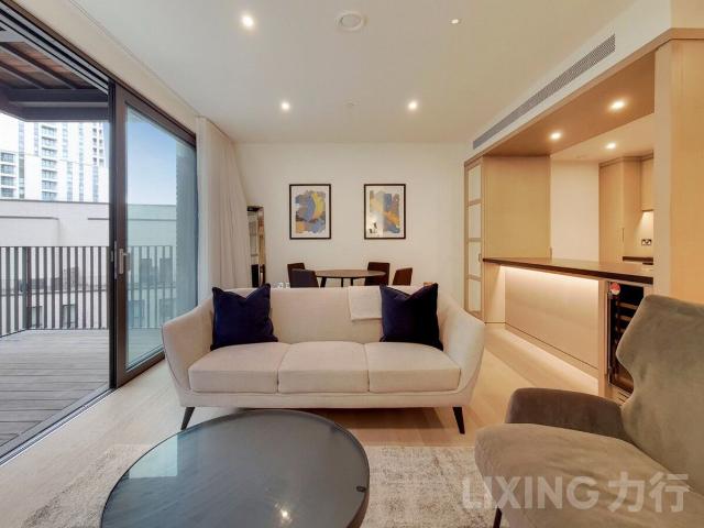 Embassy Gardens, Nine Elms SW11, 1 bed flat to rent, £3,500 pcm | PrimeLocation