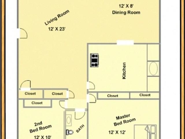 Embassy Square Apartments 1 Bedroom Apartment for Rent at 95 Embassy Sq, Tonawanda, NY 14150