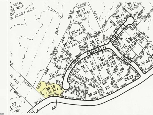 Emerald Dr, Hardyston, Plot For Sale
