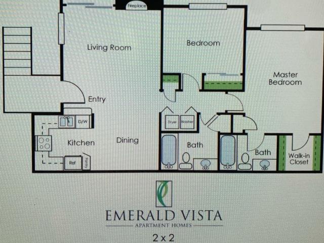 Emerald Vista Apartments 2 Bedroom Apartment for Rent at 8661 Elk Grove Blvd, Elk Grove, CA 95624