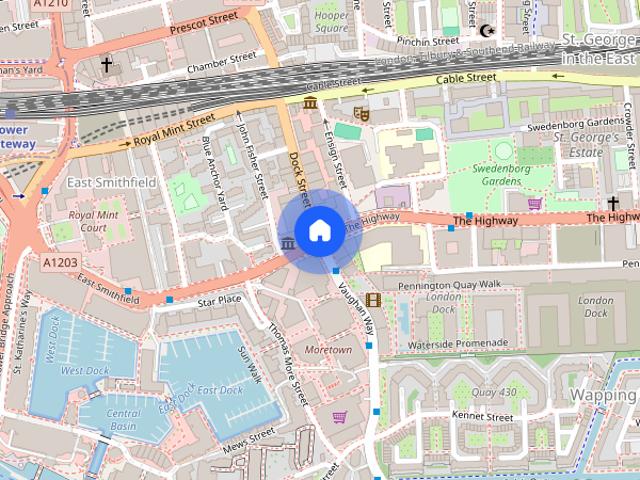 Emery Way, London Dock, E1W