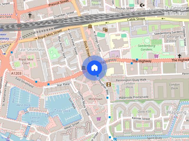 Emery Way, London Dock, E1W