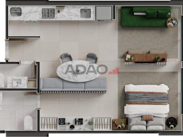 EMIRATES FLAMBOYANT 1 SUITE E 1 VAGA Flat com 1 Quarto s por R$ 620000.00 no setor Jardim Goiás IN3