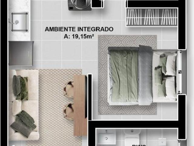 Empreendimento com 3 Quartos e Studios com Garden e Terraço no Parq