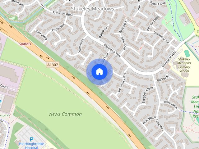 Ennerdale Close, Stukeley Meadows, Huntingdon, Cambridgeshire, PE29