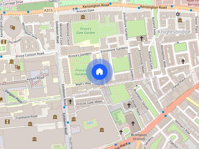 Ennismore Gardens Knightsbridge SW7