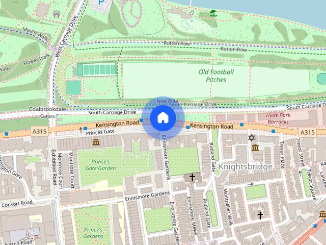 Ennismore Gardens, Knightsbridge, SW7