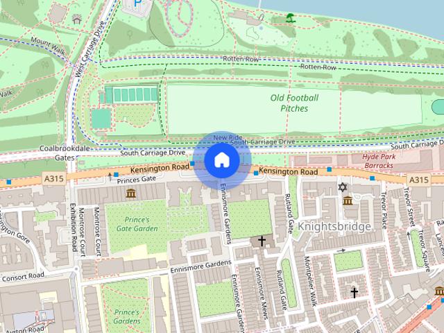 Ennismore Gardens, Knightsbridge, SW7