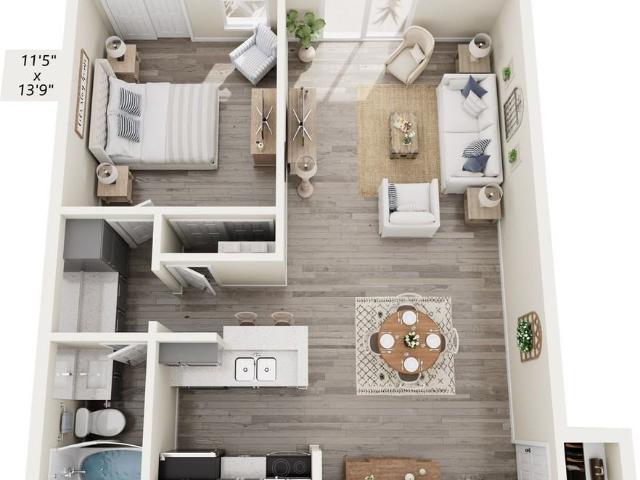 Enclave 693 1 Bedroom Apartment for Rent at 693 Mccloud Ave, Thousand Oaks, CA 91360