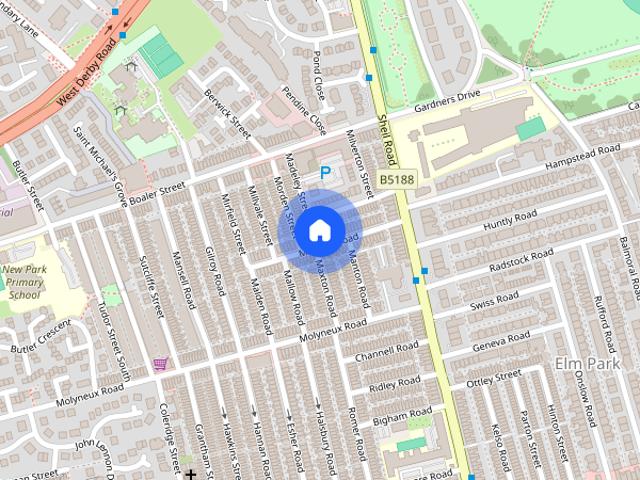 End of terrace house to rent