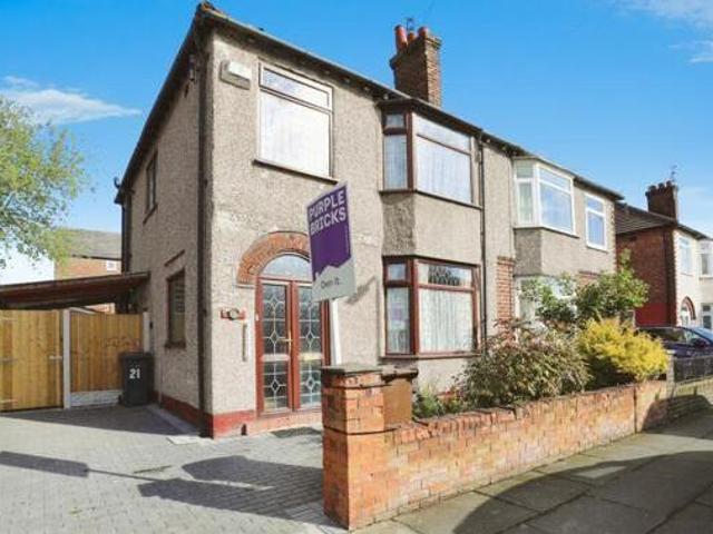 Enfield Avenue, Liverpool, 3 Bedroom Semi detached