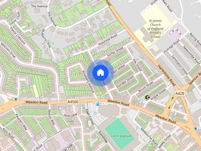 ENSUITE Furnished En suite Room, House Share, Glasgow Street, Northampton