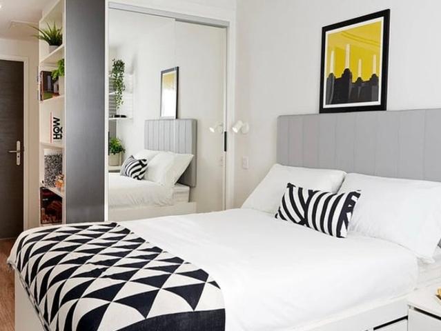 Ensuite Flat in Student Castle near train station