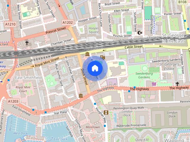 Ensign Street, Tower Hill, E1