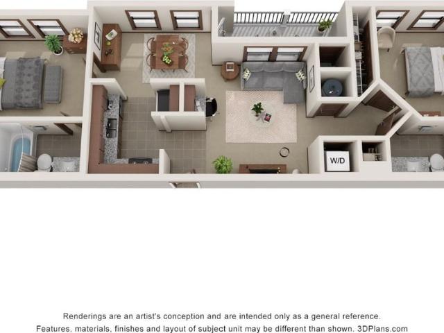 Enso 2 Bedroom Apartment for Rent at 880 Glenwood Ave Se, Atlanta, GA 30316 Grant Park