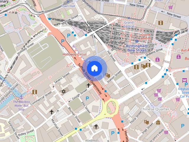 Entire Place·1B1B···22 Westside Two,20 Suffolk street,Birmingham,B1 1LW