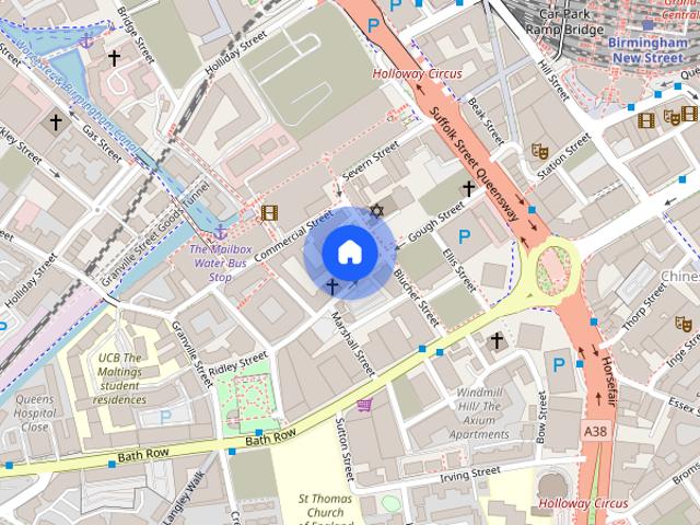 Entire Place·2B1B···119 Postbox, Upper Marshall Street, Birmingham, B1 1LJ