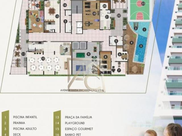 entrada + parcelas direto – 2 e 3 dorms aviação – lazer completo