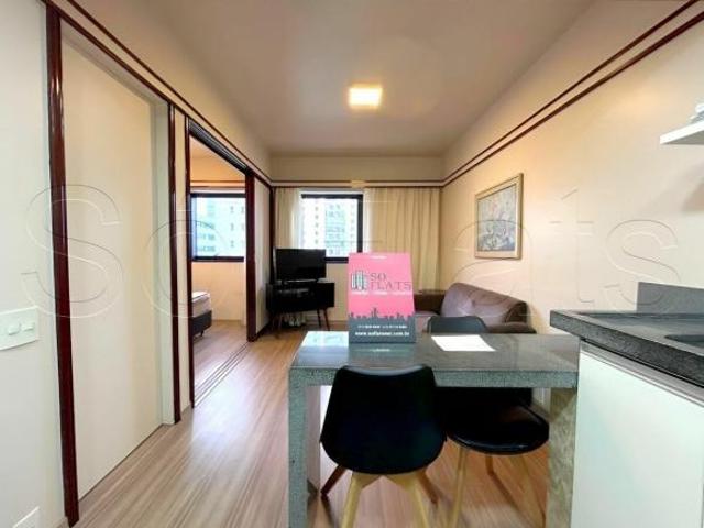 Entre Paulista e Ibirapuera um flat pronto para morar no coração dos Jardins