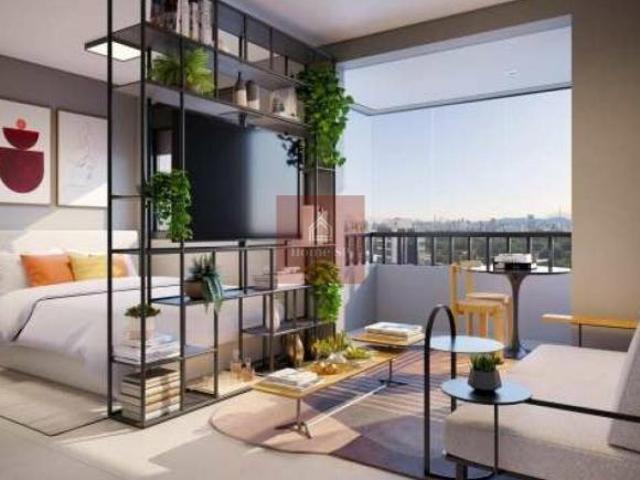 Entrega em DEZ/24 1 dorm, sem vaga e com 27m² Brooklin