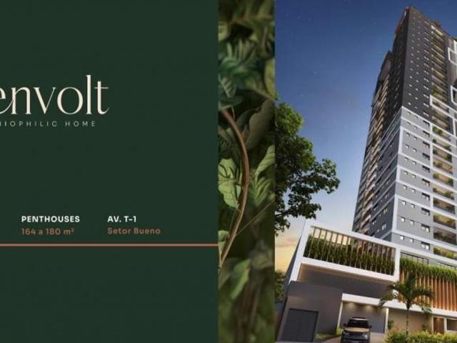 Envolt Biophilic 122m² 3 suítes na T 1 no setor Bueno