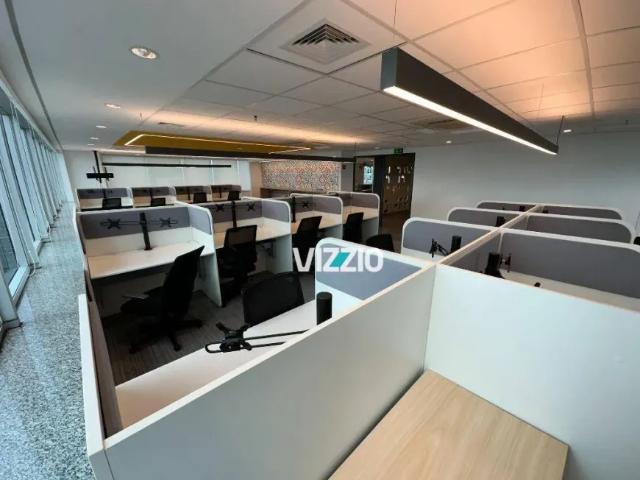 Escritório corporativo mobiliado