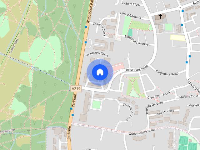 Esher Gardens, Wimbledon Common, London, SW19