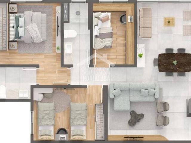 Espaço Conceição Apartamento com Luxo Lazer e ótima Localização em Indaiatuba/SP