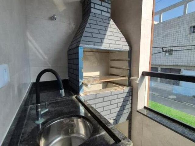Espaçoso triplex à Venda na Vila Caicara Praia Grande 3 Suítes e Vista Mar