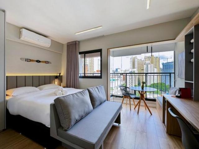 Aconchegante apartamento para venda em Campo Belo com 1 quarto, 24m² theremaxcollection#NNE3Q