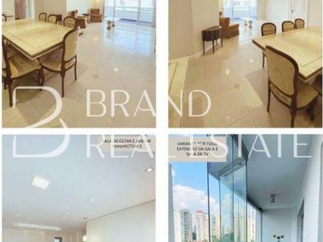 Espetacular apartamento com 169 m², 4 quartos sendo 1 suíte à venda no bairro Brooklin