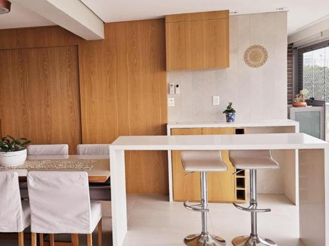 Aconchegante apartamento para venda em Mirandópolis com 3 quartos, sendo 3 suítes, 133m²